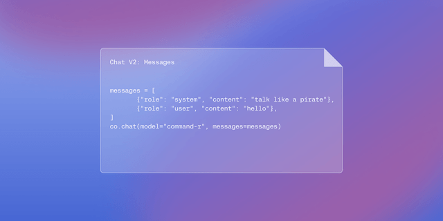 Introducing updated APIs